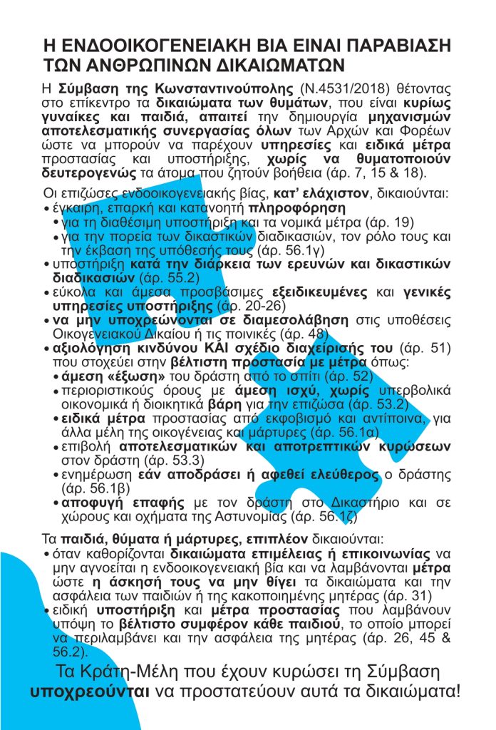 Ενδοοικογενειακή Βία - Ευρωπαϊκό Δίκτυο κατά της Βίας